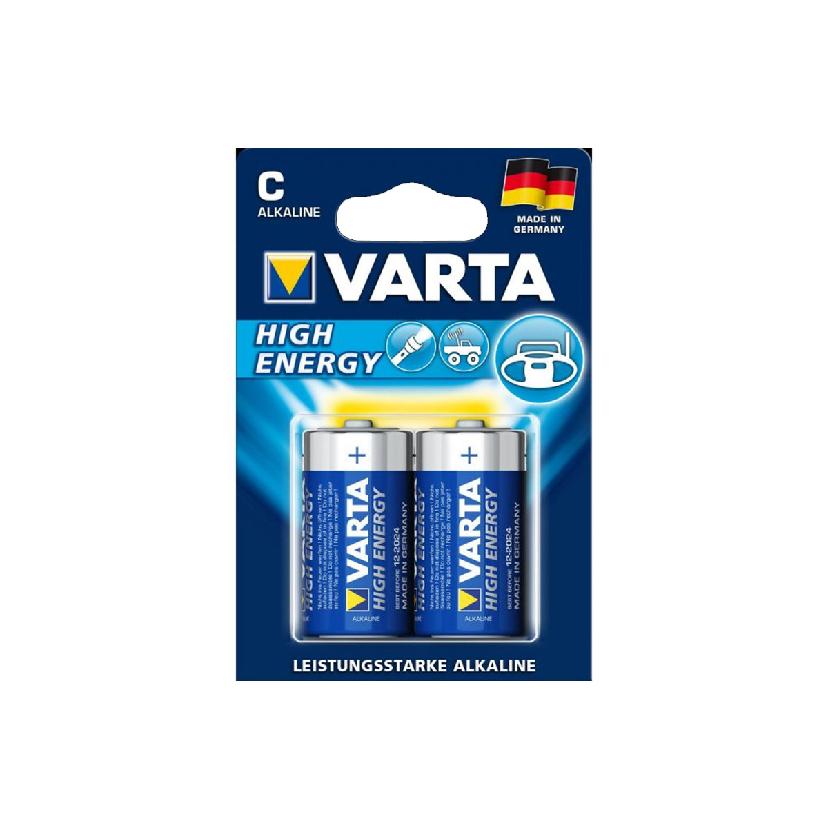 Varta C Battery High Energy 2-Pack – ElectroMart