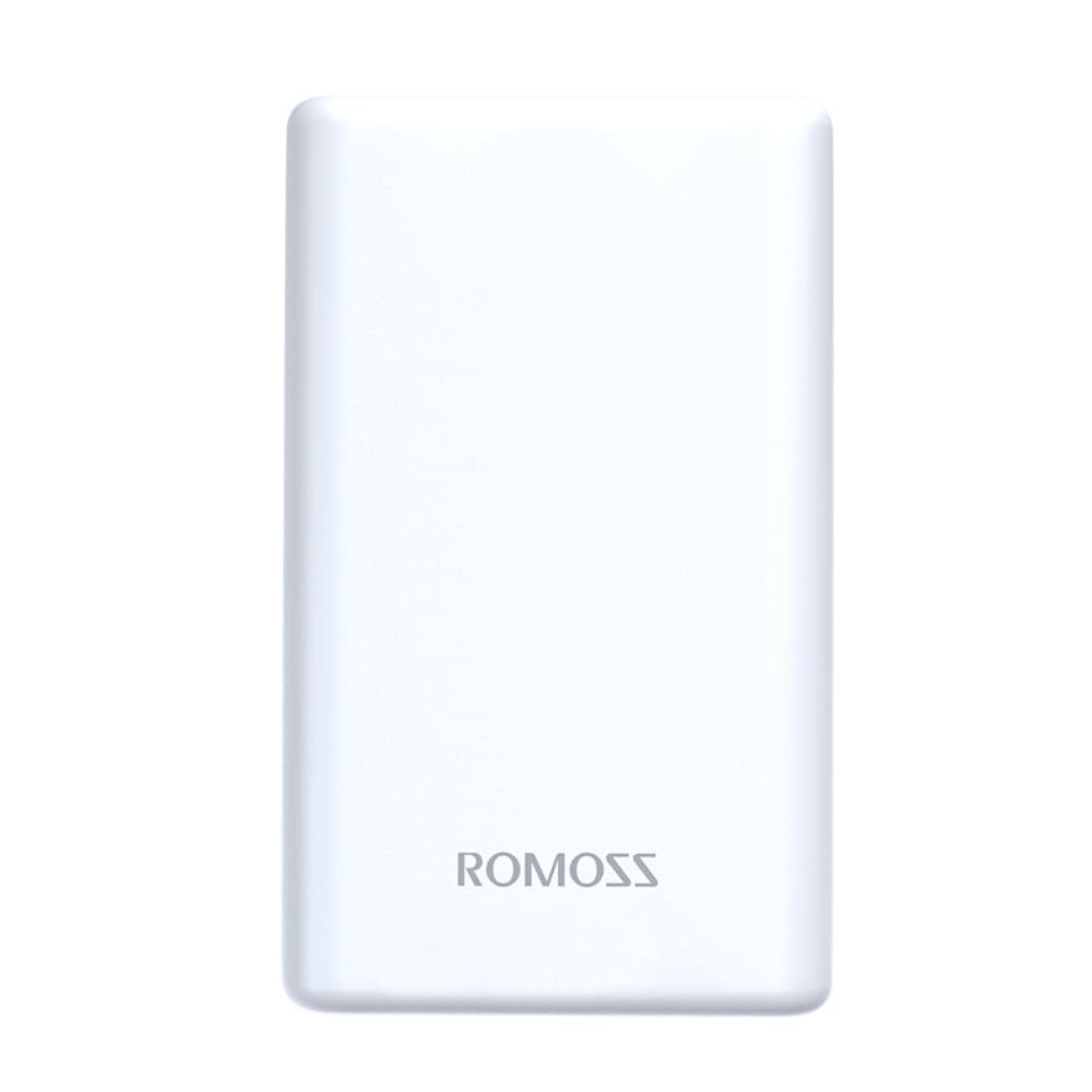 Romoss PAC10 10000mAh 20W Fast Charge Power Bank – White – ElectroMart